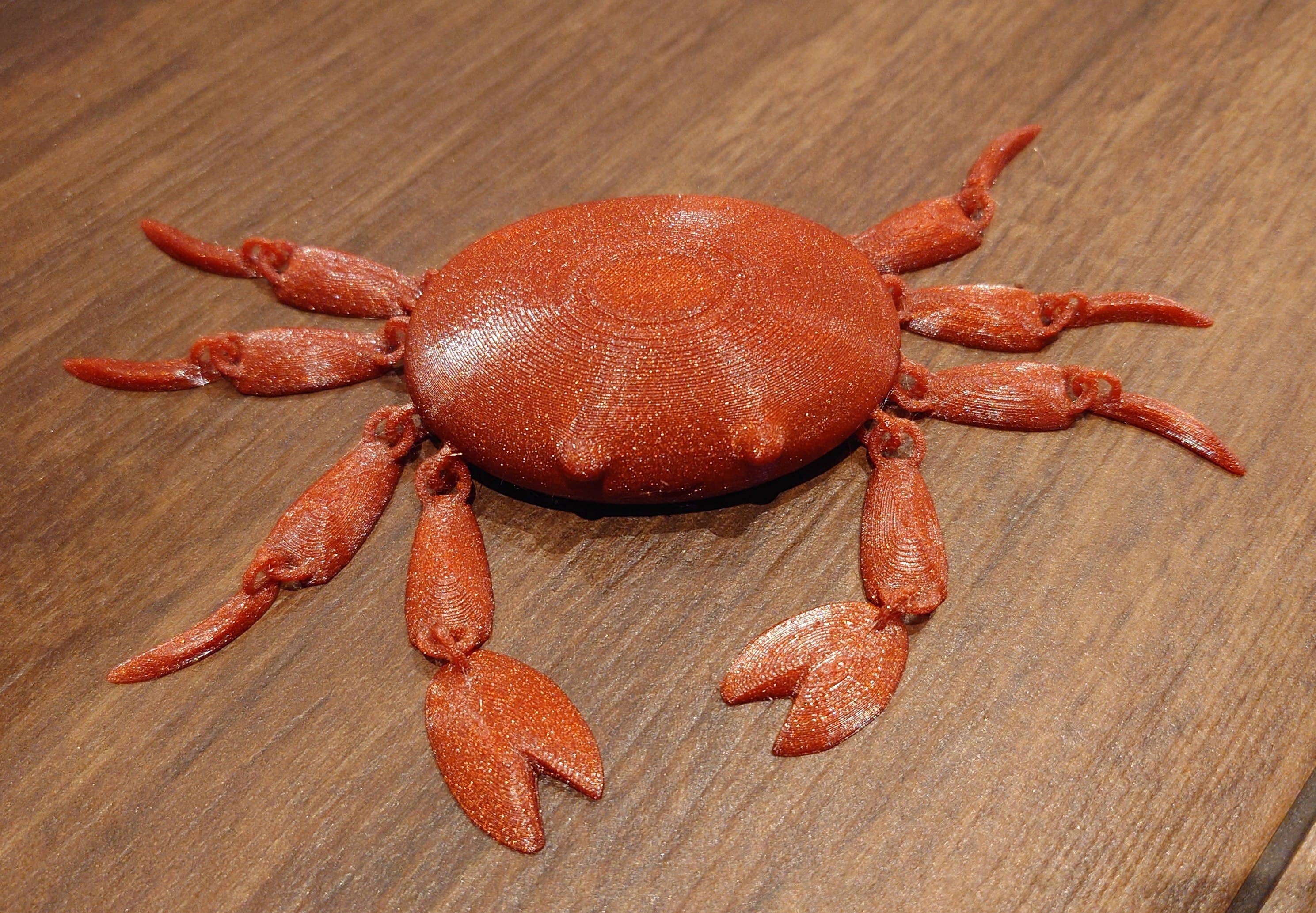 Cute Articulated Crab by daGill | Download free STL model | Printables.com