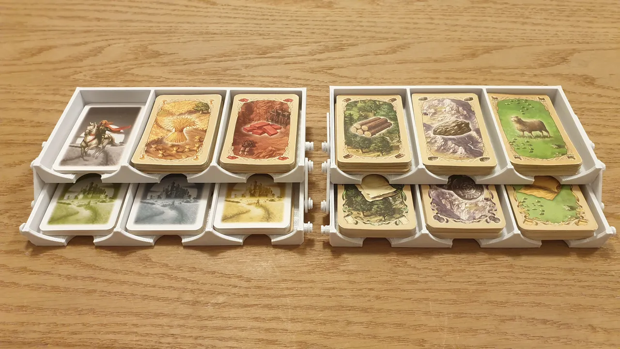Catan Card Holder V1 by JPK | Download free STL model | Printables.com