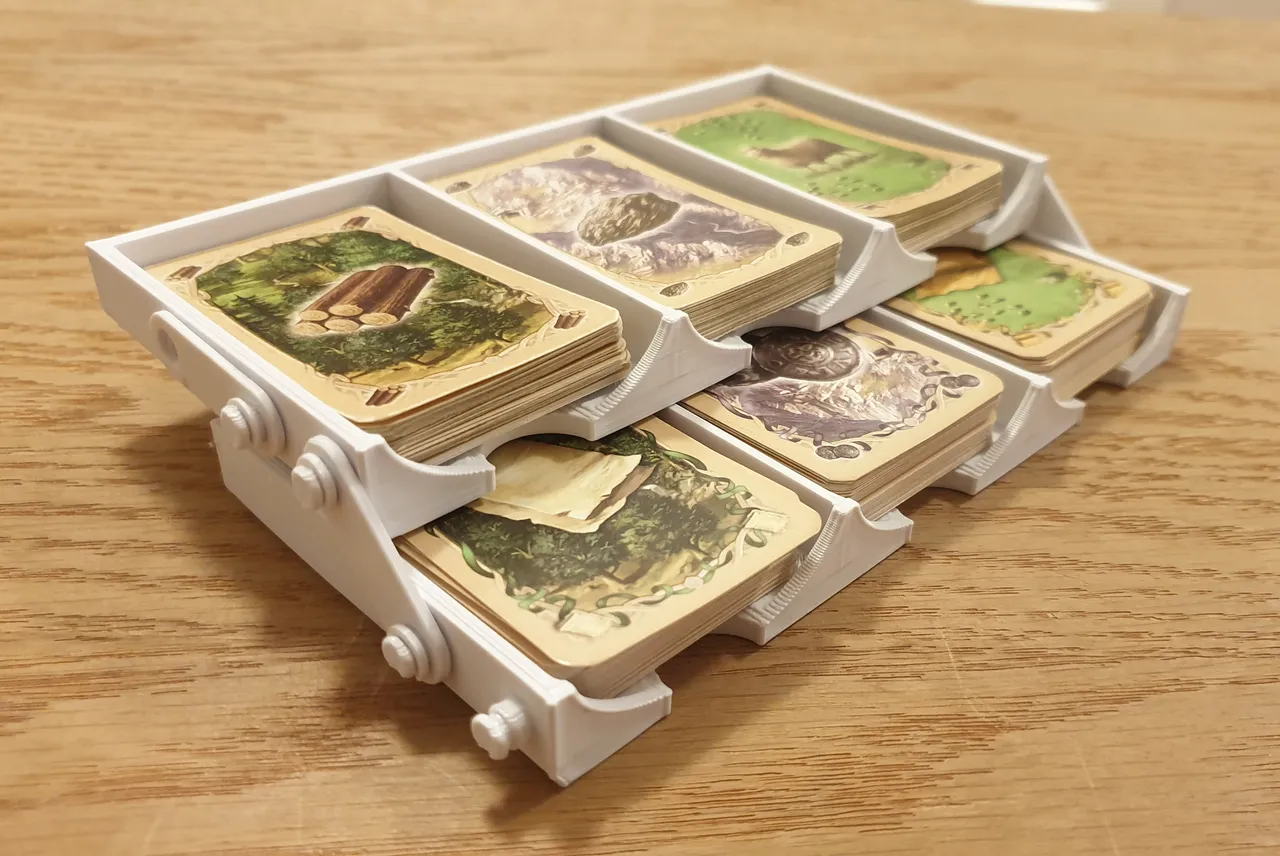 Catan Card Holder V1 by JPK | Download free STL model | Printables.com
