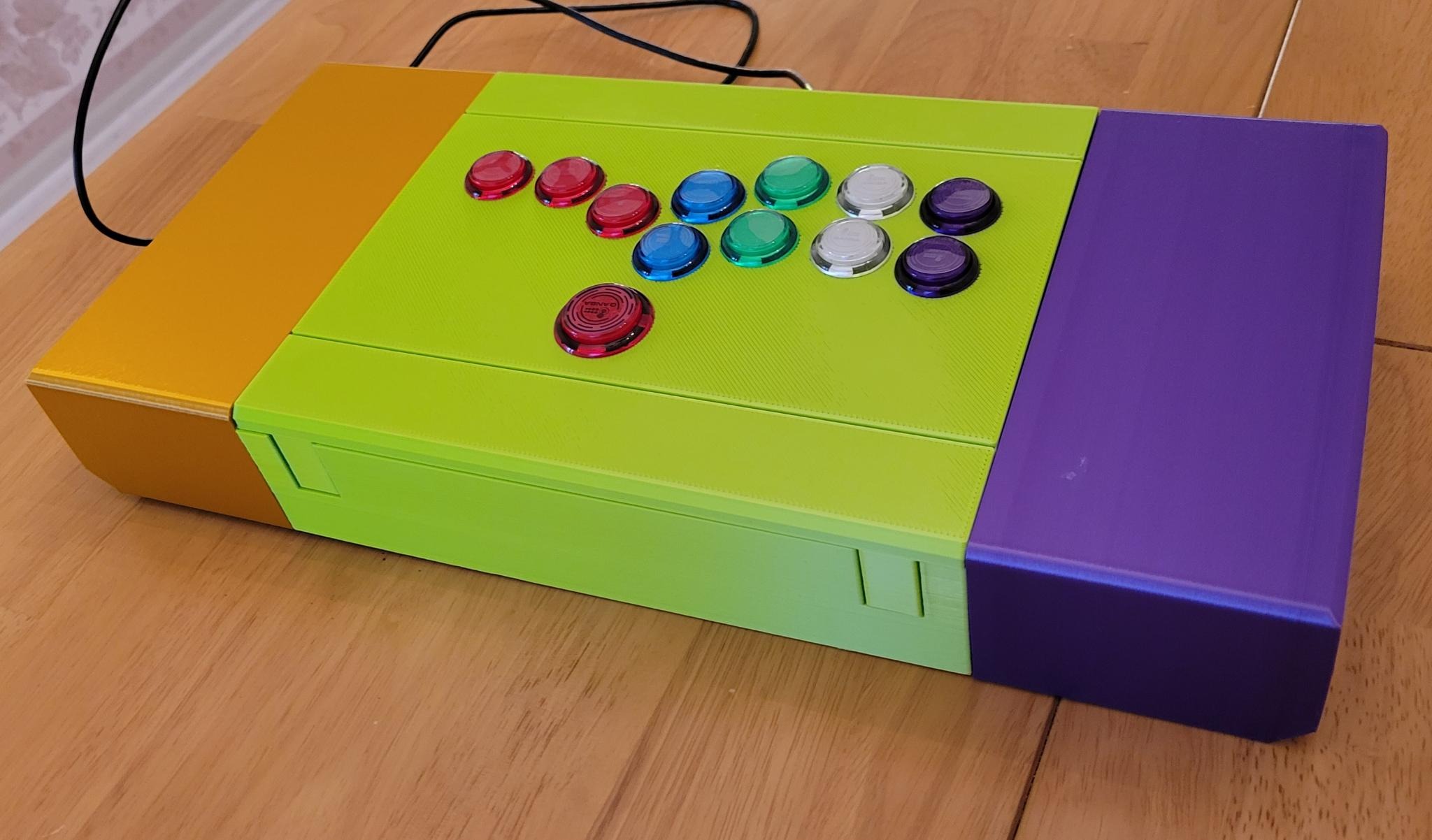 OFS3D - 3D Printable Arcade Stick (V1 BoomBox) por Lucipher | Descargar ...