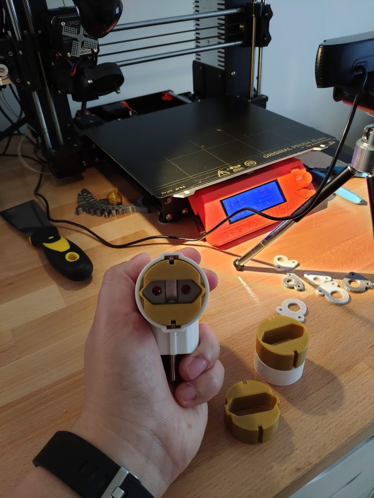 EU Plug adapter by Bojan | Download free STL model | Printables.com