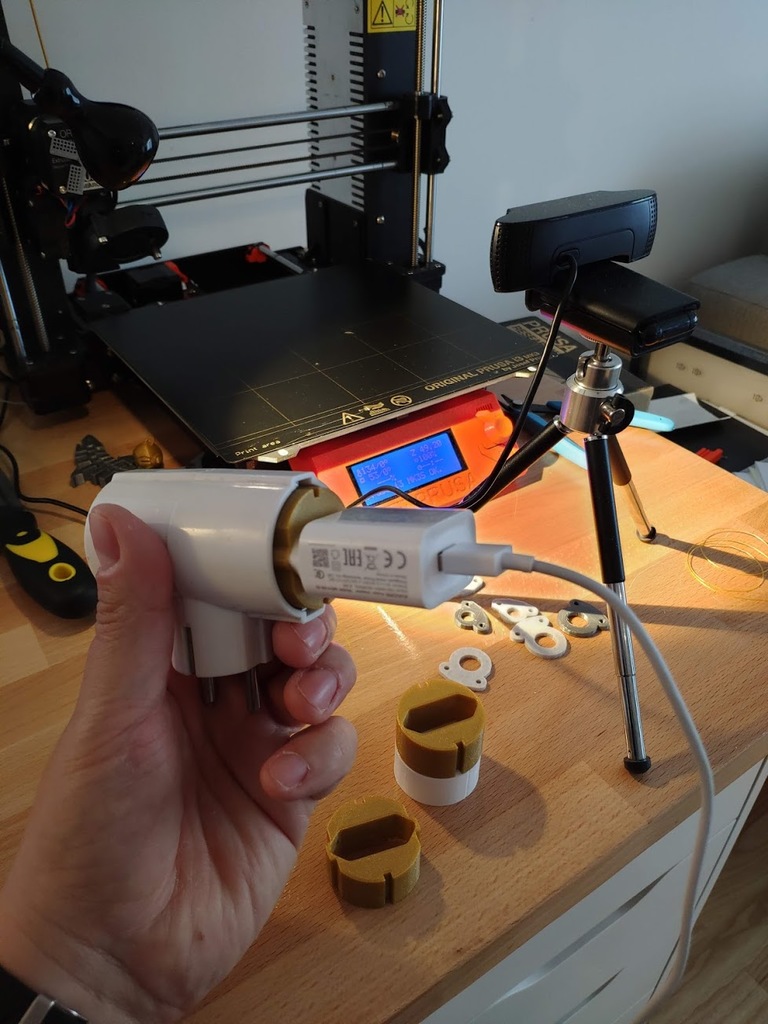 EU Plug adapter by Bojan | Download free STL model | Printables.com