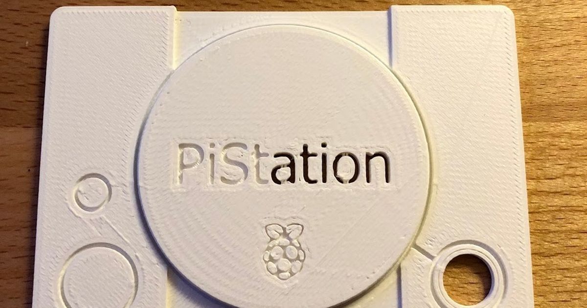 PiStation Raspberry Logo Lid by Bojan | Download free STL model ...