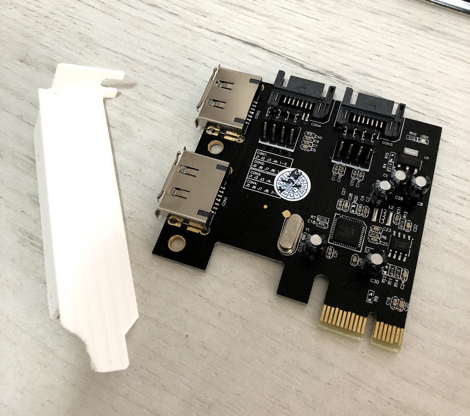 Low Profile PCI-E Bracket by Bojan | Download free STL model | Printables.com