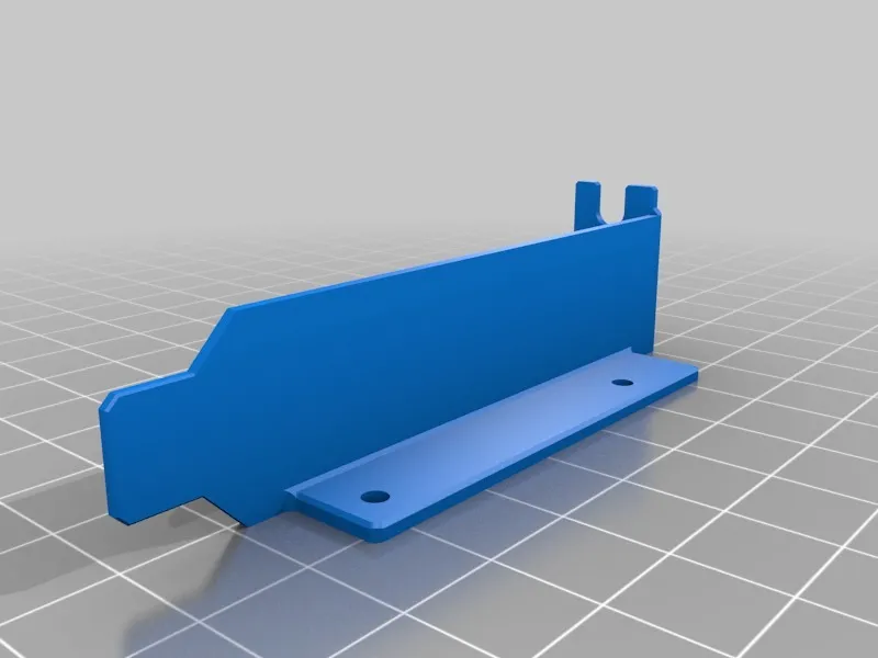 Low Profile PCI-E Bracket by Bojan | Download free STL model | Printables.com