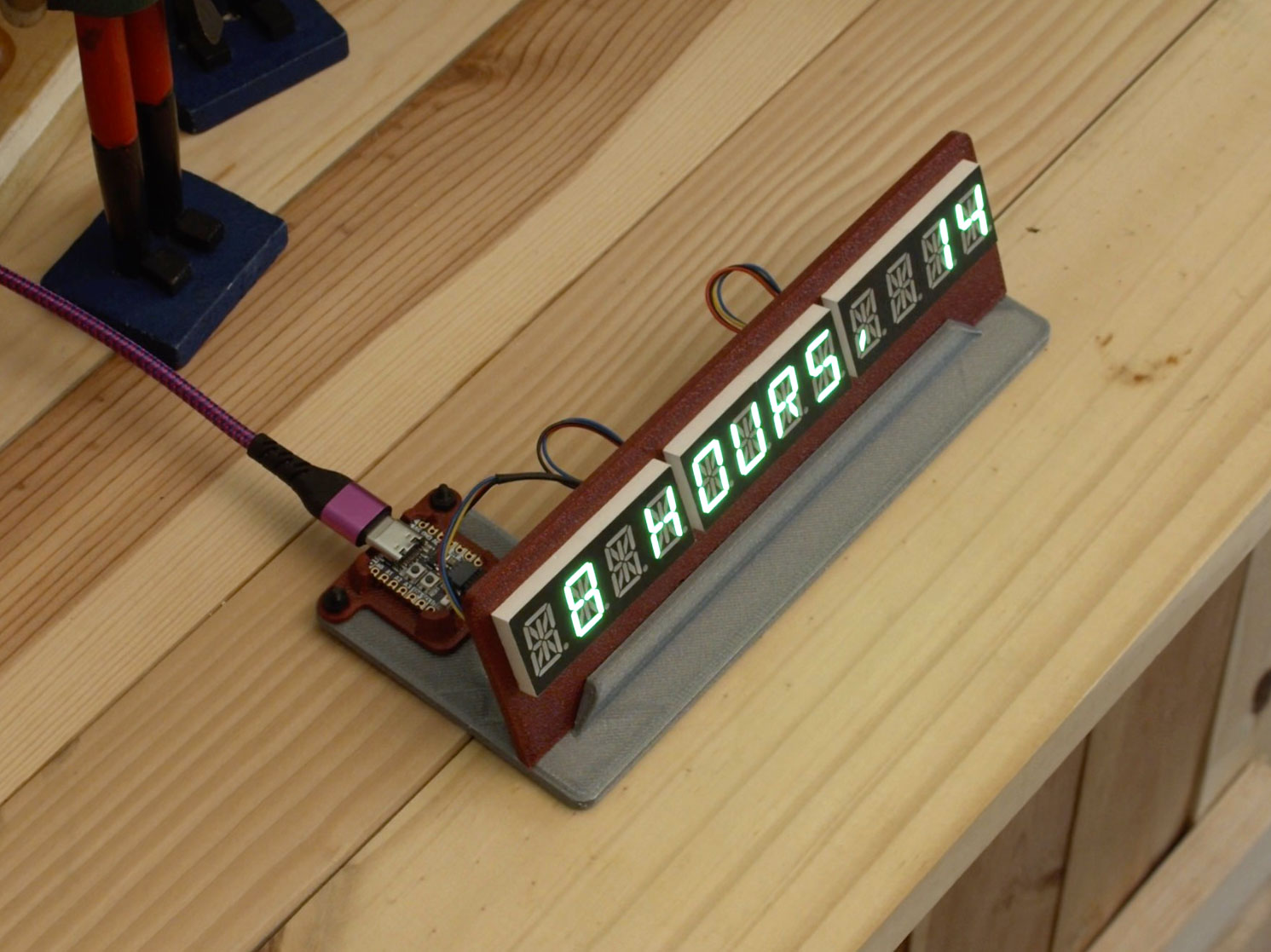 Scrolling Countdown Clock da Adafruit | Scarica il modello STL gratuito ... Scrolling Countdown Clock da Adafruit | Scarica il modello STL gratuito ...