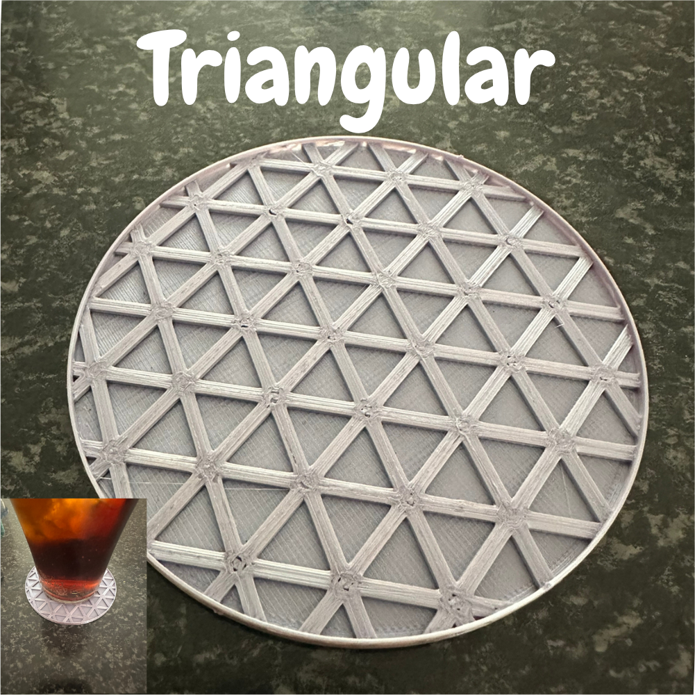 INFILL COASTERS by iPodeus | Download free STL model | Printables.com
