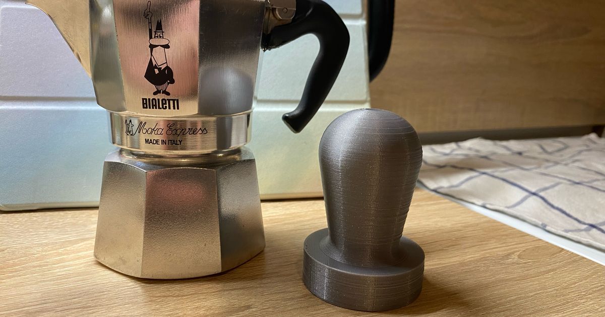 Coffee tamper by Gagi | Download free STL model | Printables.com