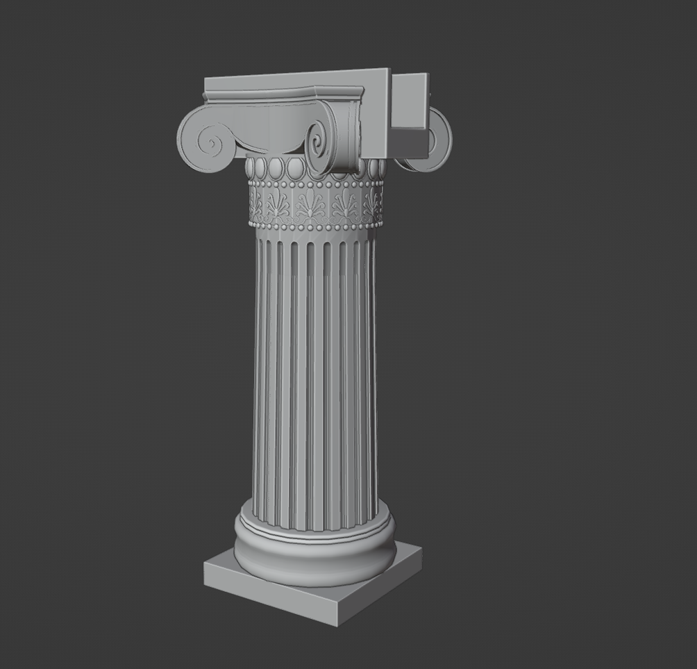 Column Card Holder by korniton | Download free STL model | Printables.com