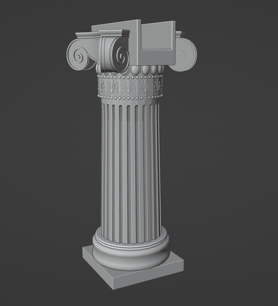 Column Card Holder by korniton | Download free STL model | Printables.com
