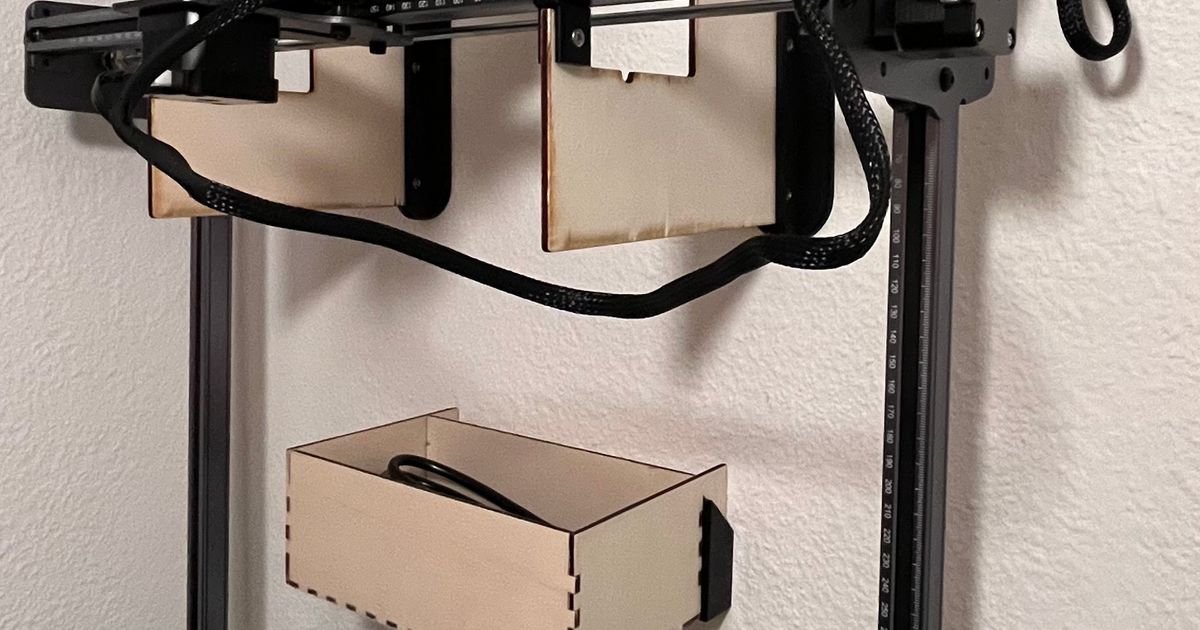 Atomstack wall mount von wenjuk | Kostenloses STL-Modell herunterladen ...