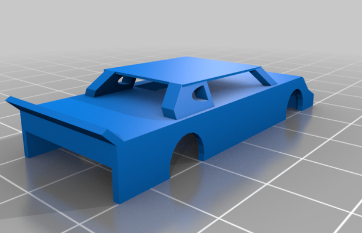 slot car late model by 3_d_printing_nerd | Download free STL model ...