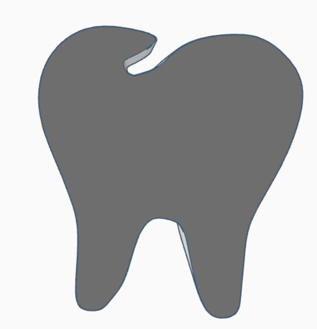 Tooth Card holder by Travis Imel | Download free STL model | Printables.com
