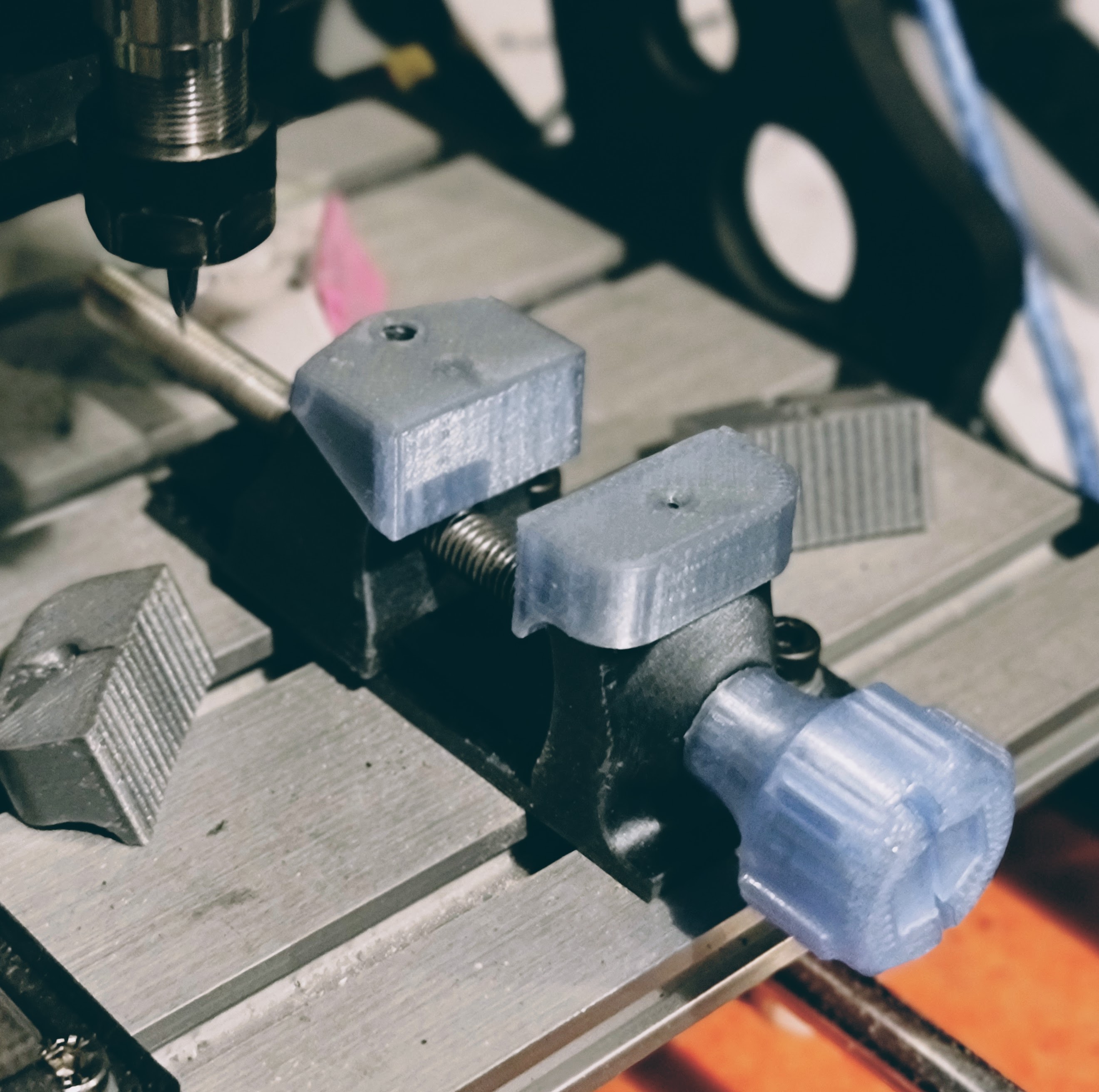 Mini vice for 3018 CNC by Logr47 | Download free STL model | Printables.com