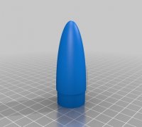 Rocket Nose Cone von thomasisthecoolest | Kostenloses STL-Modell ...