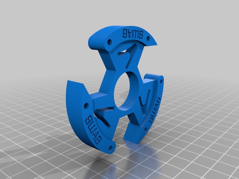 Fidget Spinner Tri Nuts by FUSIONPAUSE | Download free STL model ...