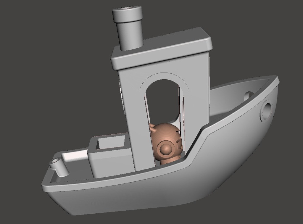 Marvin in Benchy by FUSIONPAUSE | Download free STL model | Printables.com