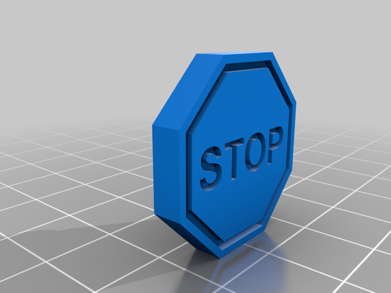 Stop button for Wanhao i3 printer by panson85 | Download free STL model ...