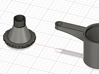 Protein Powder Scoop Container by RedEngineer | Download free STL model ...