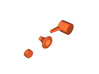 Protein Powder Scoop Container by RedEngineer | Download free STL model ...