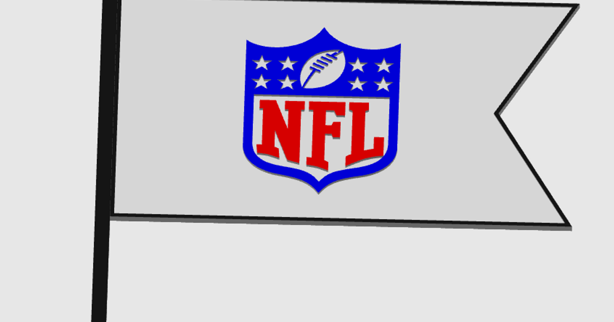 NFL Flagge by Justforfuncj | Download free STL model | Printables.com
