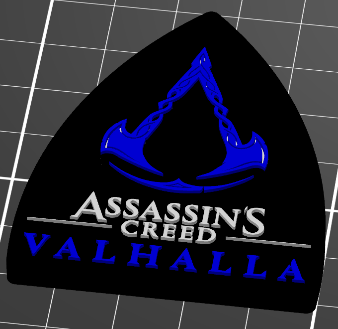 Assassin's Creed Valhalla Keychains by der_Samu3l | Download free STL model | Printables.com