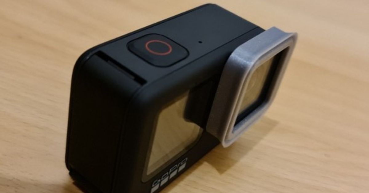 Gopro hero 9 black lens protector by der_Samu3l | Download free STL ...