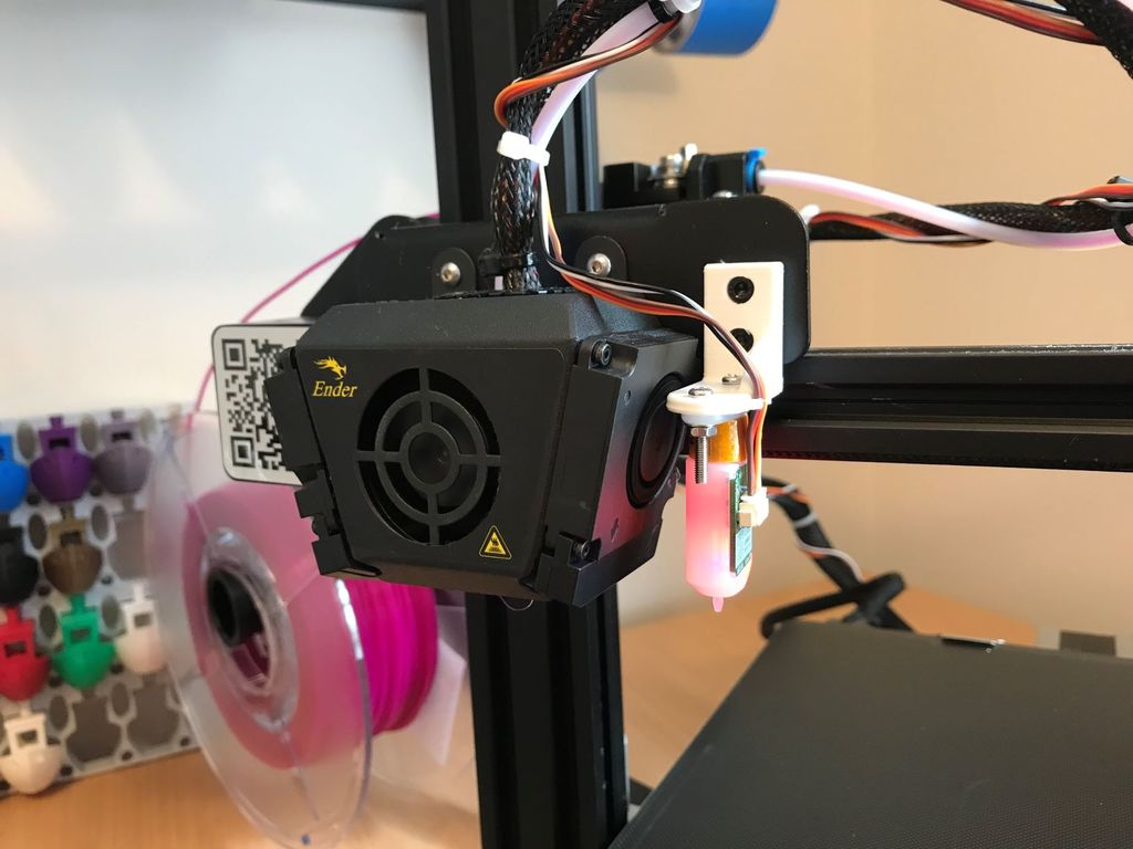 BLtouch Ender 3 MAX mount by SuperMatt | Download free STL model ...