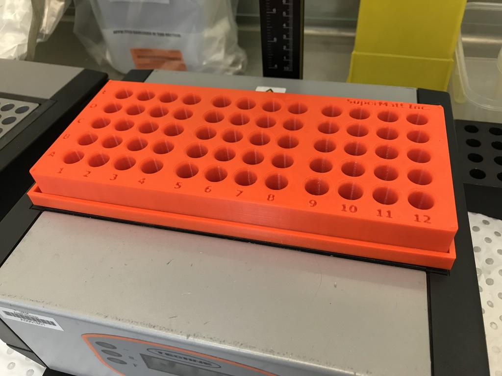 Vial Rack for Techne Evaporator / Concentrator by SuperMatt Inc ...