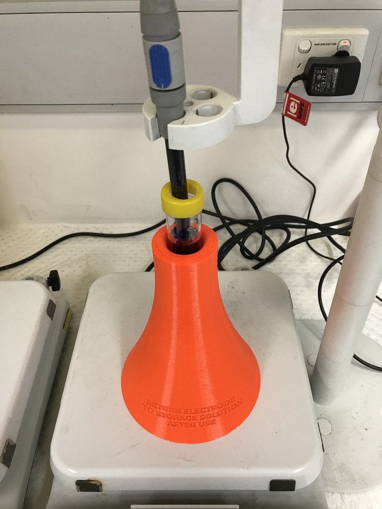 pH meter calibration solution holder by SuperMatt Inc. | Download free ...