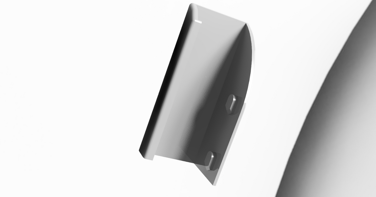 Renogy 100W solar panel feet by Public_username | Download free STL ...