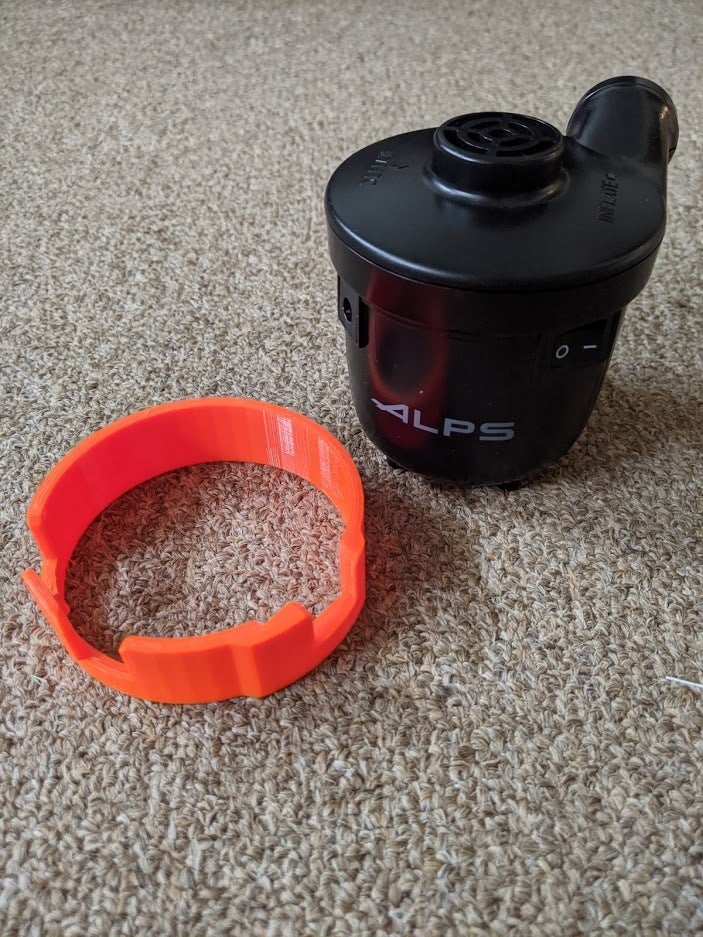 Switch guard for portable inflating pump by TK_bit_twiddler | Download ...