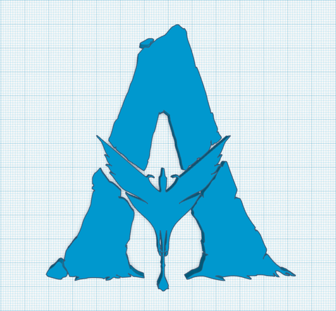 James Cameron's Avatar Logo by Armality | Download free STL model ...