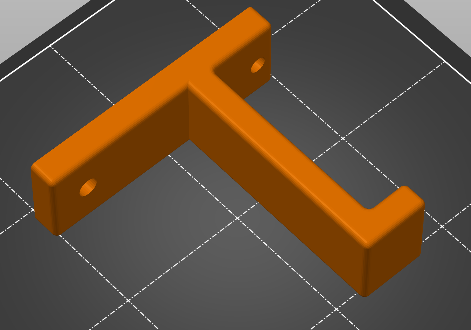 Simple ladder bracket by Printwolf | Download free STL model ...