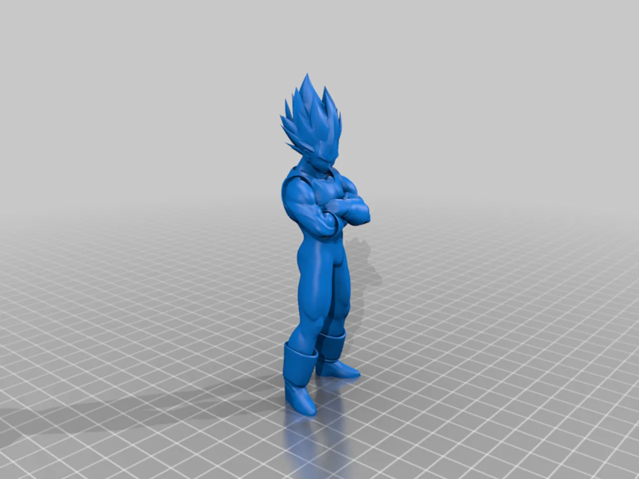 vegeta by 01fabri01 | Download free STL model | Printables.com