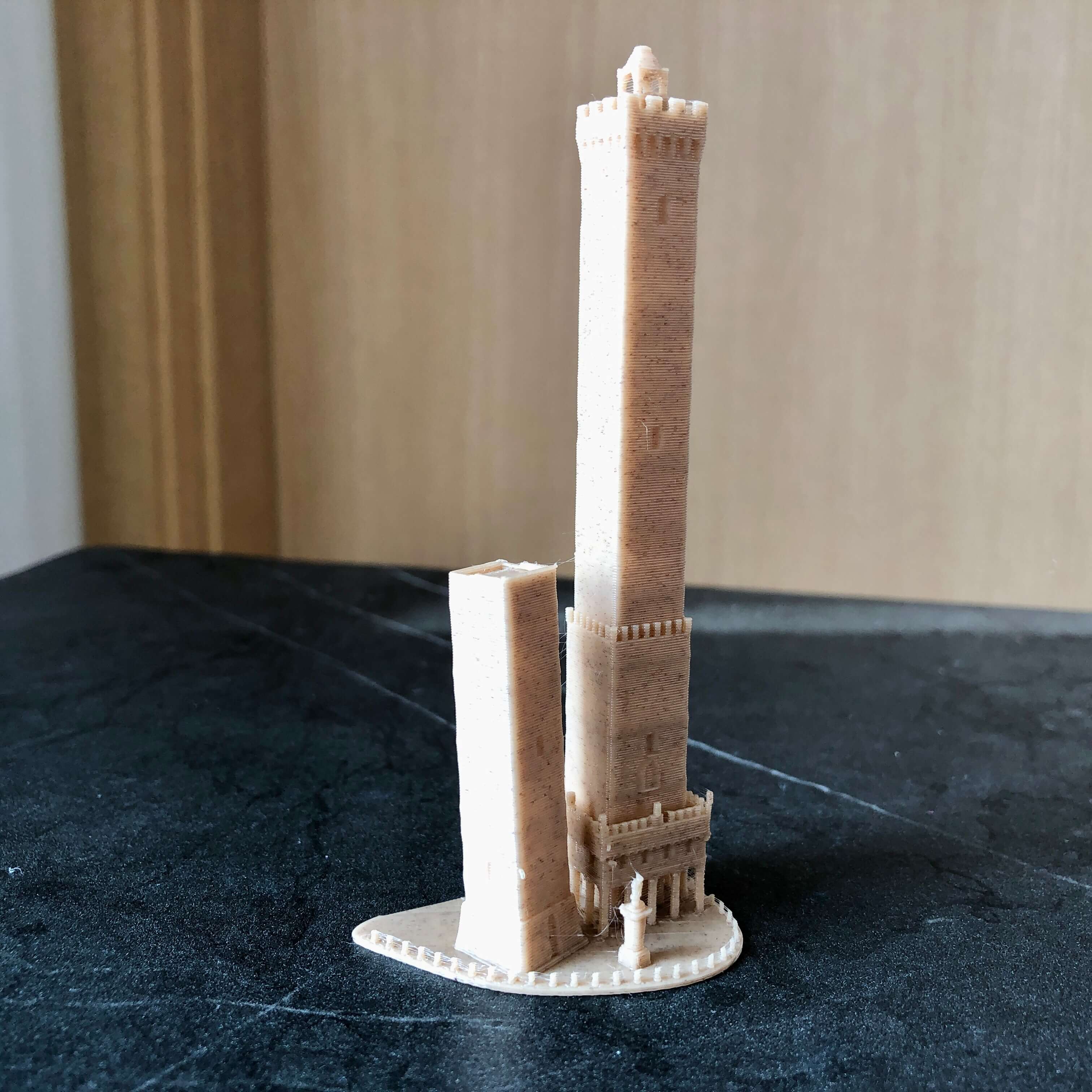 Two Towers of Bologna - Italy by MiniWorld3D | Download free STL model ...