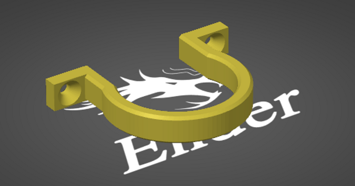 Pipe Clamp 40mm by Platypus1987 | Download free STL model | Printables.com