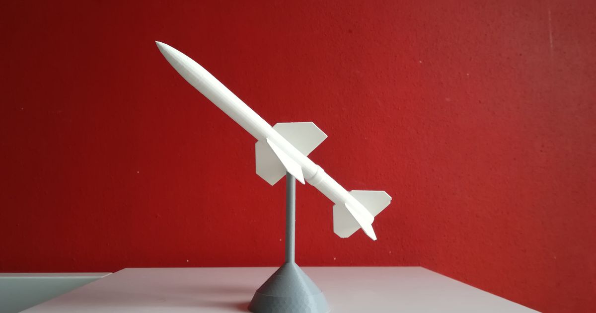 Rocket Aspide 2000 Italian army by 3dextrusion | Download free STL ...