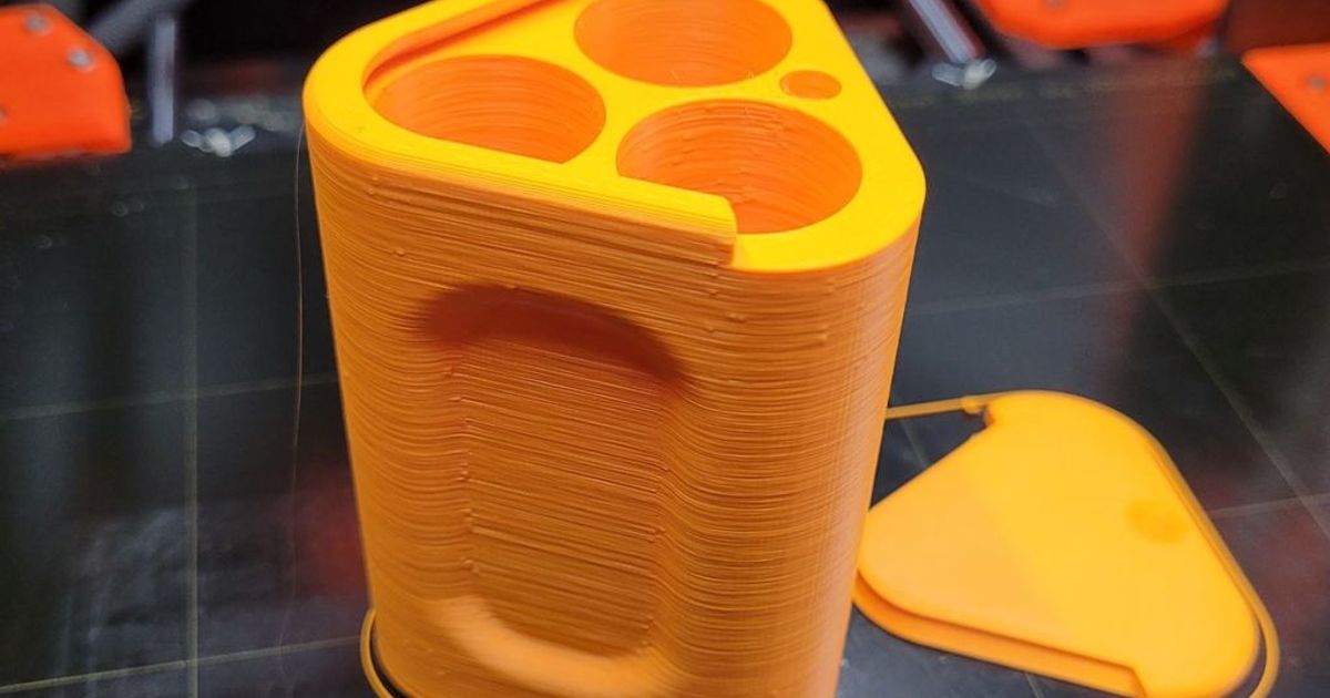 Case 21700 x3 by Manu | Download free STL model | Printables.com