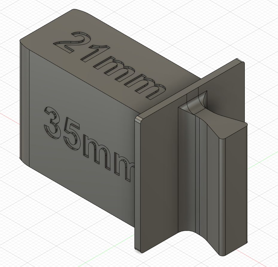 21+35mm wedge + 21mm spirit-level wedge by Idus | Download free STL ...