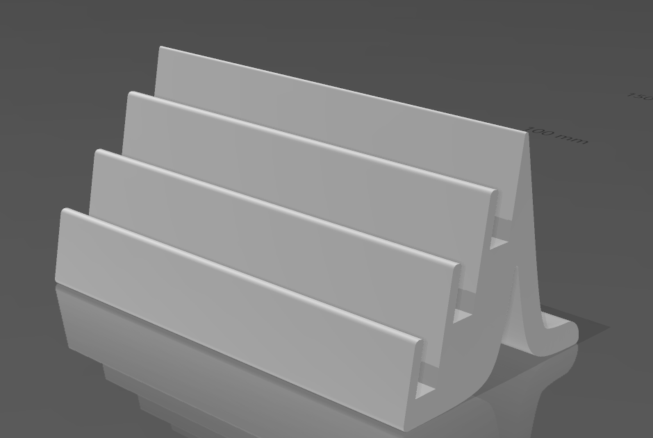 3 level card holder by william tyrrell | Download free STL model ...