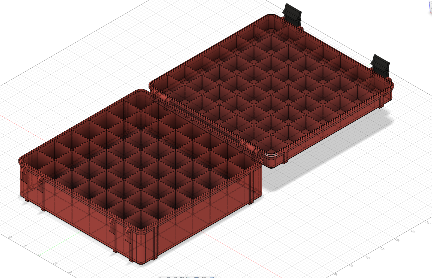 Rugged Box with inlay (Parameterizable) by Mechmaster | Download free ...