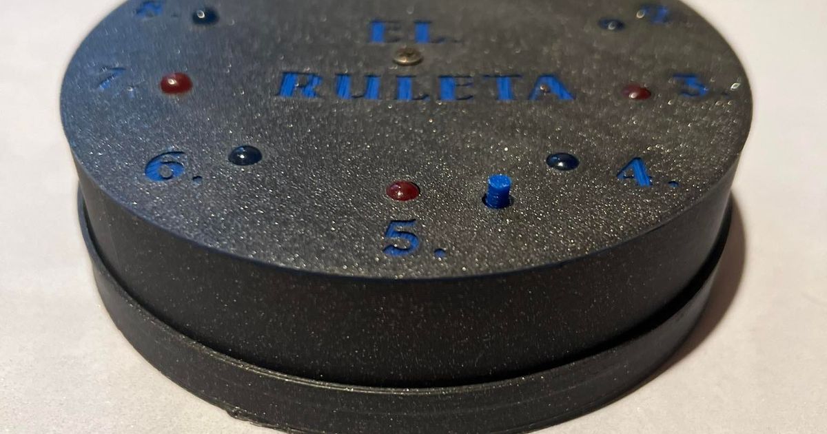 Electronic roulette by FotrLuk | Download free STL model | Printables.com