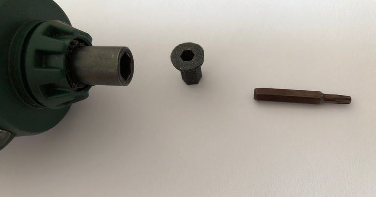 4mm Bit Adapter by tstoegi | Download free STL model | Printables.com