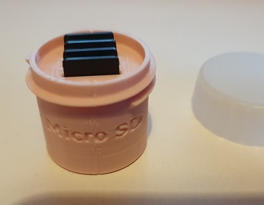 Bottle Top Containers, MicroSD, 25mm, 50mm, 100mm by Mike_Y | Download ...