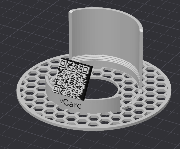 BusinessCardHolder QR by 3dprintingeek | Download free STL model ...