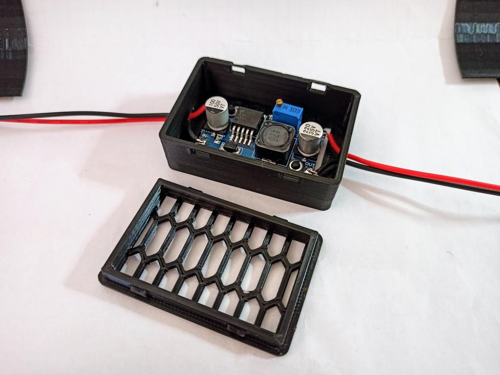 LM2596 DC-DC Case by dantech | Download free STL model | Printables.com
