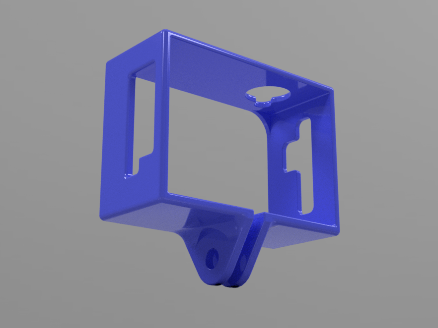 SJCAM SJ5000x elite frame by dantech | Download free STL model ...