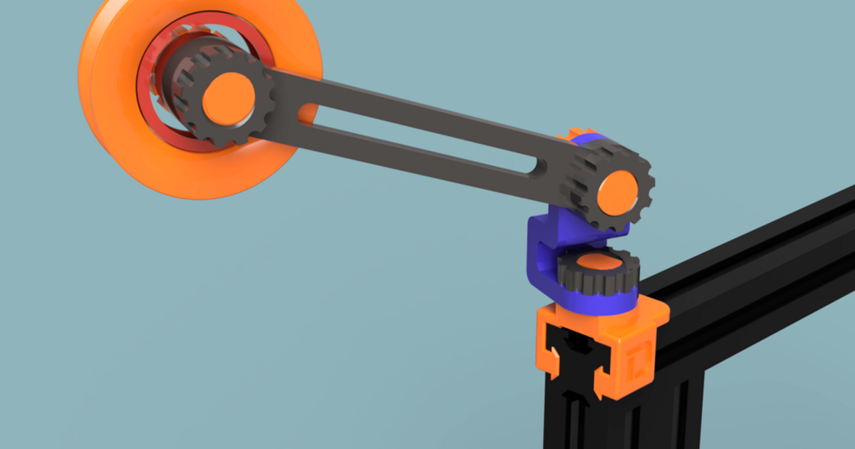 Filament Guide v4 by dantech | Download free STL model | Printables.com