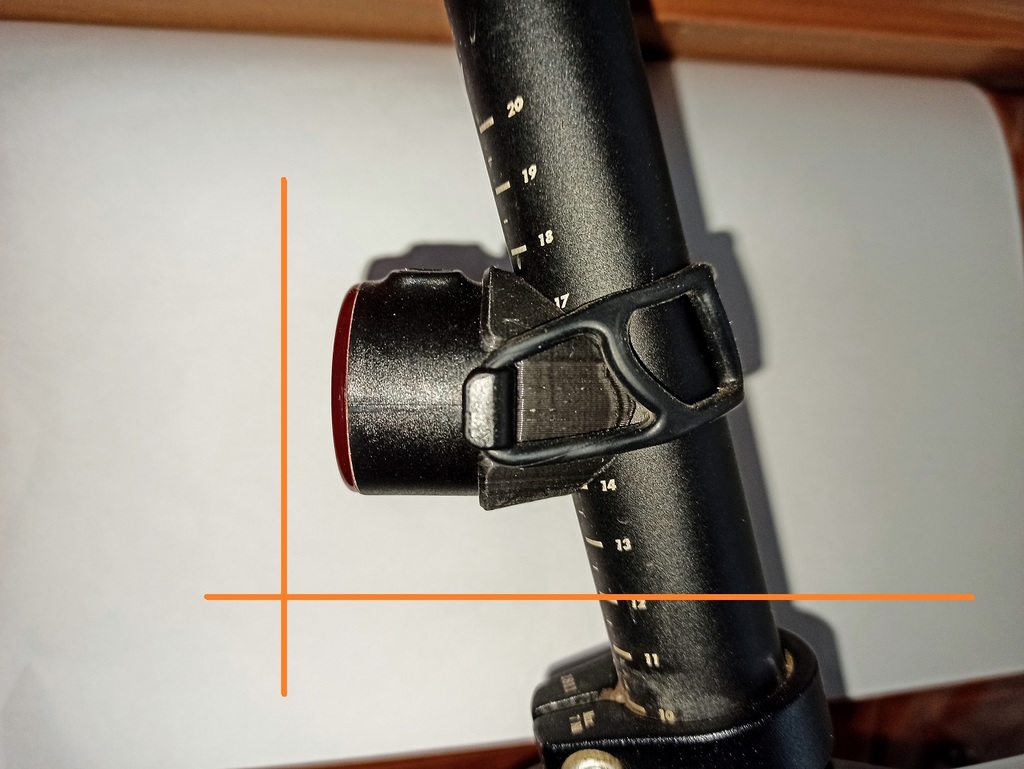 Perpendicular support bike rear light by dantech | Download free STL ...